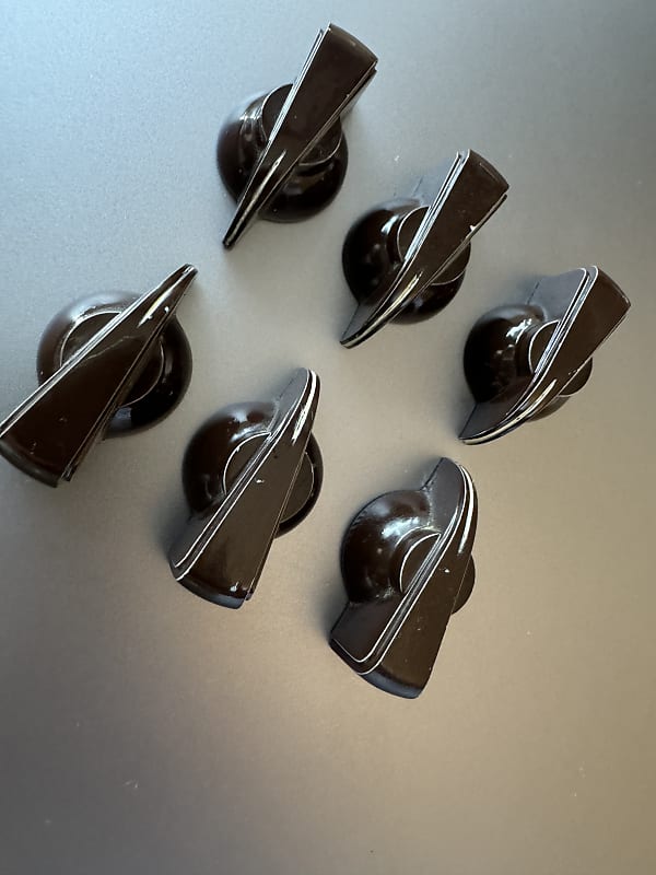 Bulgin Chicken head knobs SET OF 6 [For 6mm shafts] 60s - | Reverb