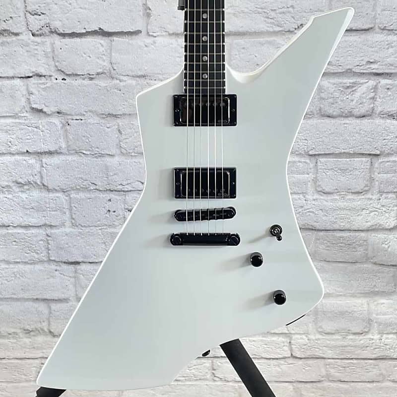 USED-B-Stock ESP LTD Snakebyte Electric Guitar Snow White | Reverb