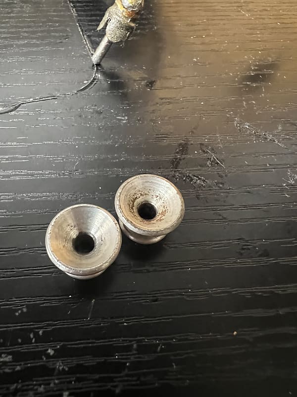 fender vintage strap buttons for strat tele telecaster | Reverb