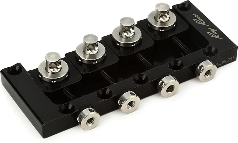 Ray Ross Saddle-Less 4-String Bass Bridge (Chrome) | Reverb