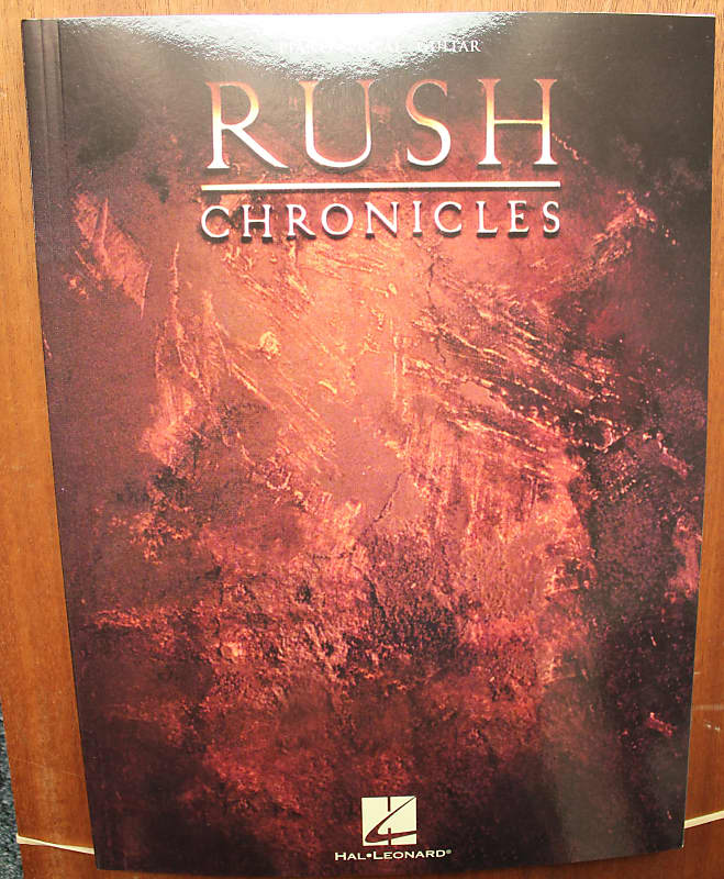 Rush: Chronicles Piano Vocal Guitar Songbook | Reverb