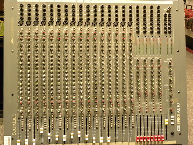 Soundcraft Spirit AUTO 80's Gray | Reverb