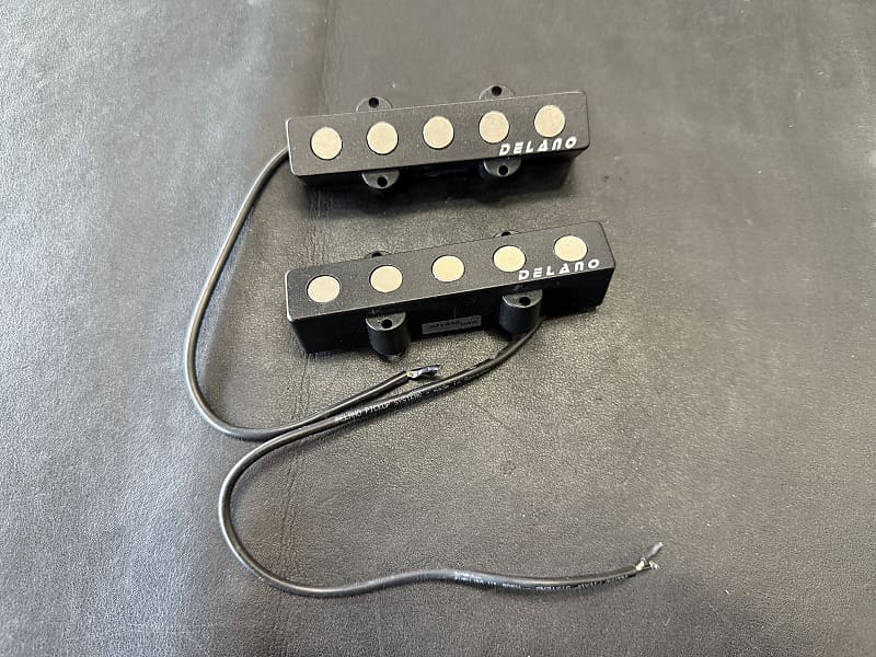 Delano 5- string Jazz Bass Pickup Set JMVC 5 FE 2022 - black | Reverb