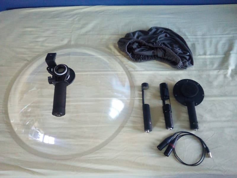 Parabola Mic Wildtronics Pro Amplified Mono Stereo Parabolic | Reverb