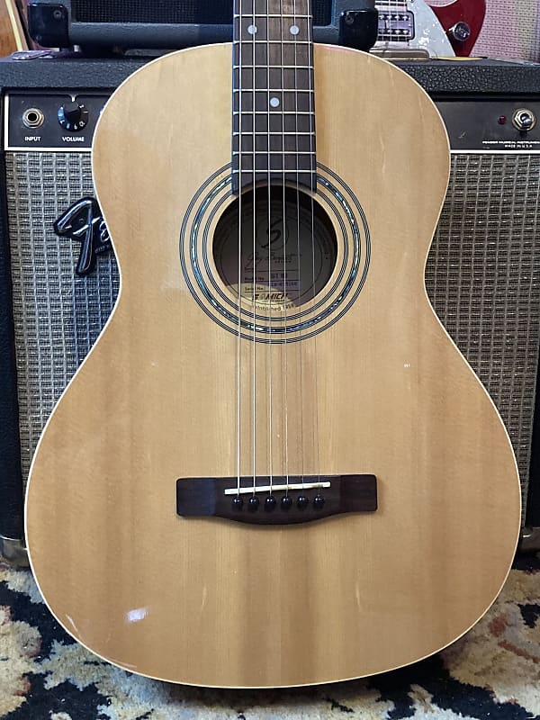 Greg Bennett Samick ST-62 Acoustic 3/4 Folk Travel Guitar | Reverb