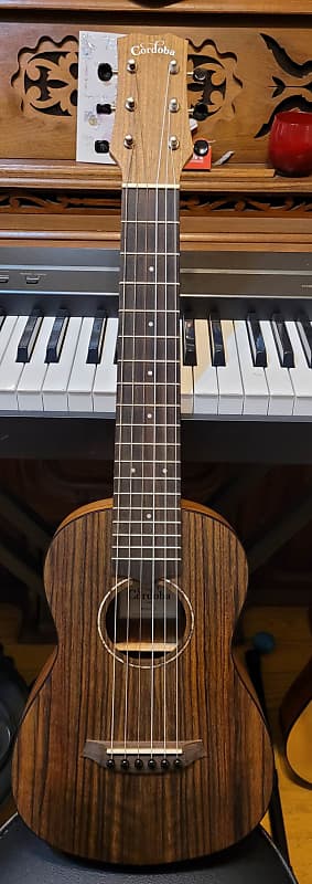 Cordoba Mini O Miniature Acoustic Nylon String Guitar w/ Gig | Reverb