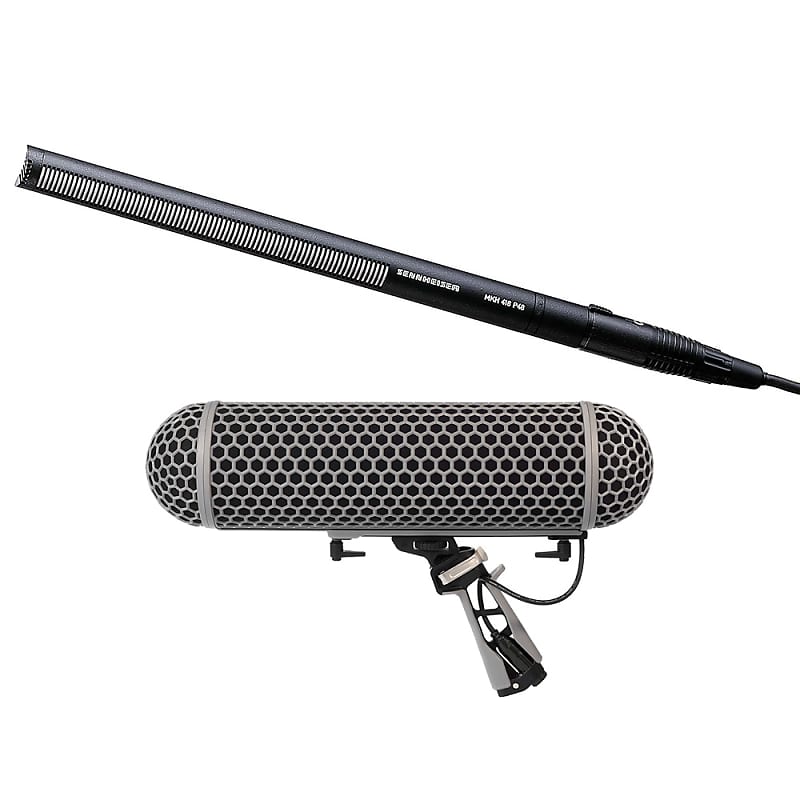 Mint Sennheiser MKH416 P48 Condenser Shotgun Microphone w/ | Reverb