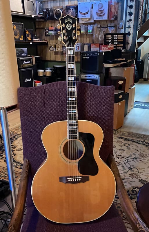 Guild F50 BLD 1973 Natural | Reverb