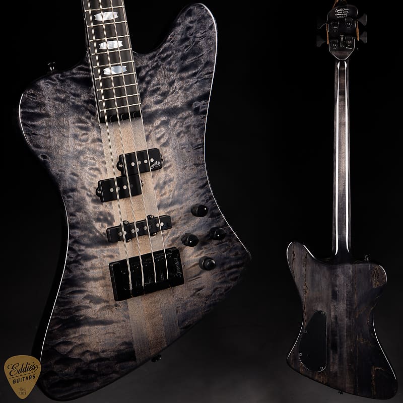 Spector NS-2X 4 String Neck Thru - Charcoal Burst | Reverb