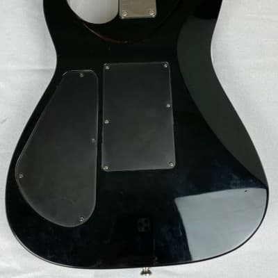 Jackson Dinky DK2 Black w/ chrome hardware, floyd rose, Gator | Reverb