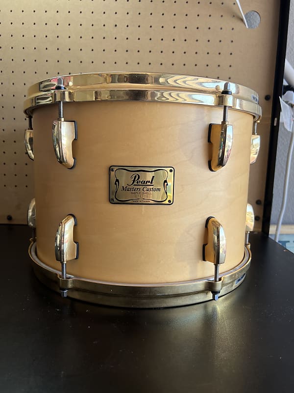 Pearl Masters Custom Maple (MMX) 13” - Natural finish | Reverb