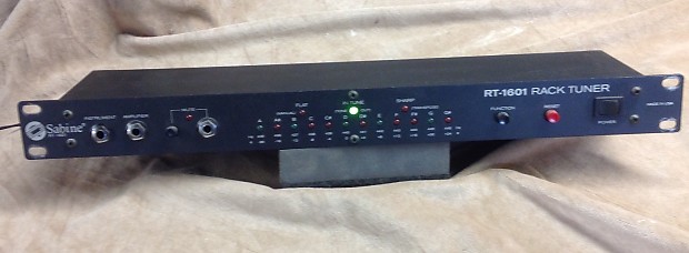 Sabine RT-1601 rack tuner Black | Reverb