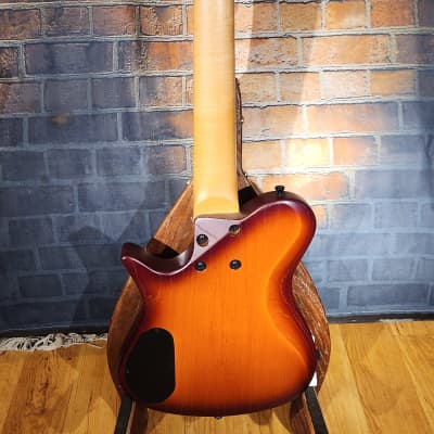 Kiesel Zeus 7 Sunburst Open Pore Finish w/ Original Gig Bag | Reverb