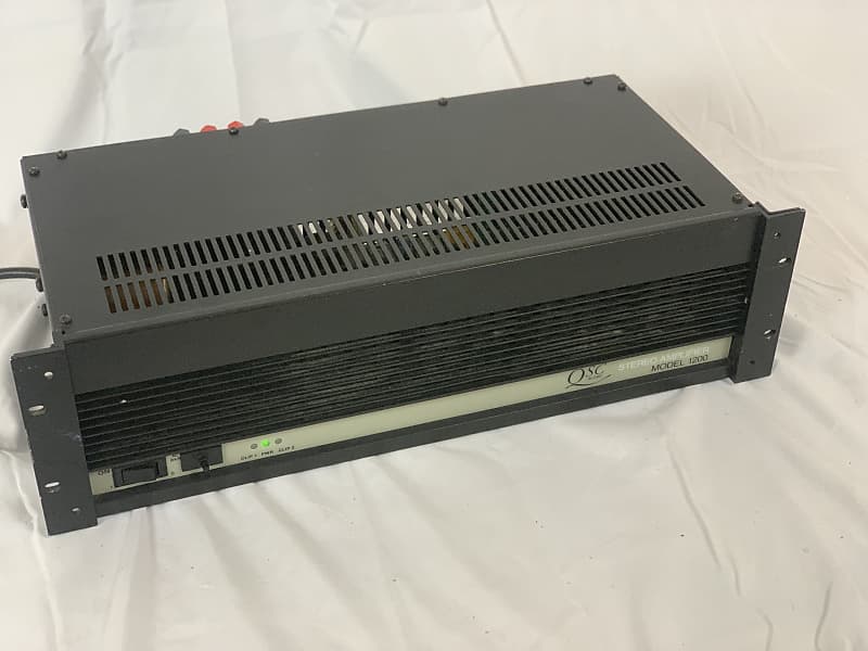 QSC Model 1200 Power Amplifier | Reverb