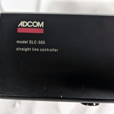 ADCOM SLC-505 Straight Line Controller Passive Preamp | Reverb