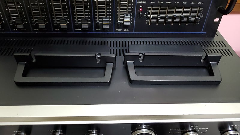 Sansui Rack Handles (PAIR) Original Metal | Reverb