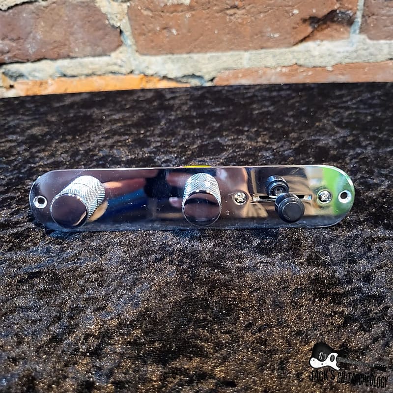 Squier Bullet Telecaster Loaded Control Plate (2022 - Silver) | Reverb