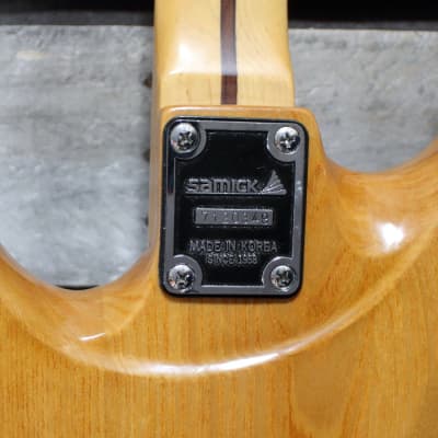 Vintage (90s) Samick SSM1-NS Strat Style Solid Body Electric | Reverb