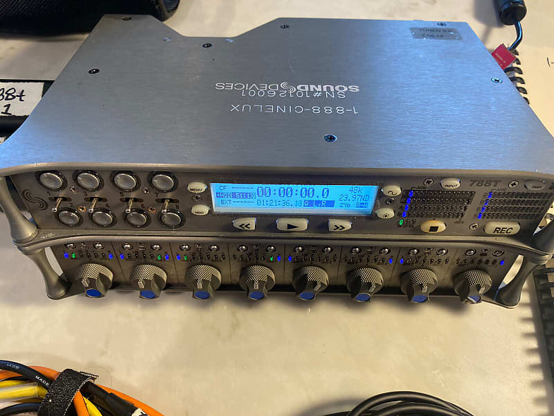 Sound Devices 788t w/CL-8 Control Surface & Accessories | Reverb