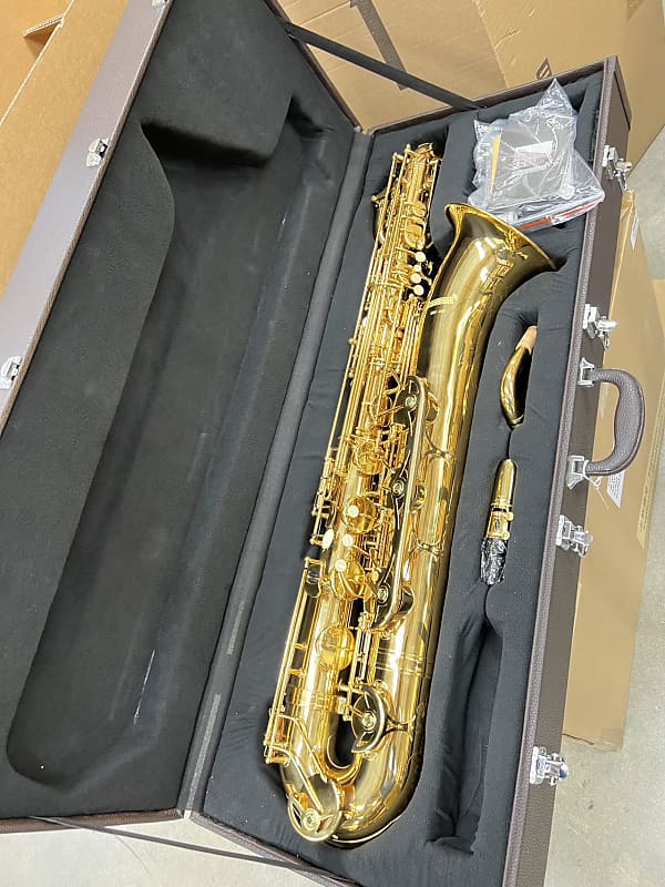 Wisemann DBS-400 Baritone Sax 2020 - Brass lacquered | Reverb