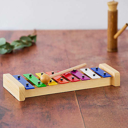 Niwa Rainbow Metal Metallophone | Reverb