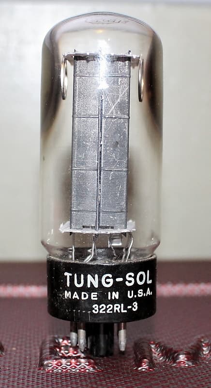 TUNG SOL USA 5U4GB 5U4 5U4G FAT BOTTLE BLACK PLATE DUAL SIDE | Reverb