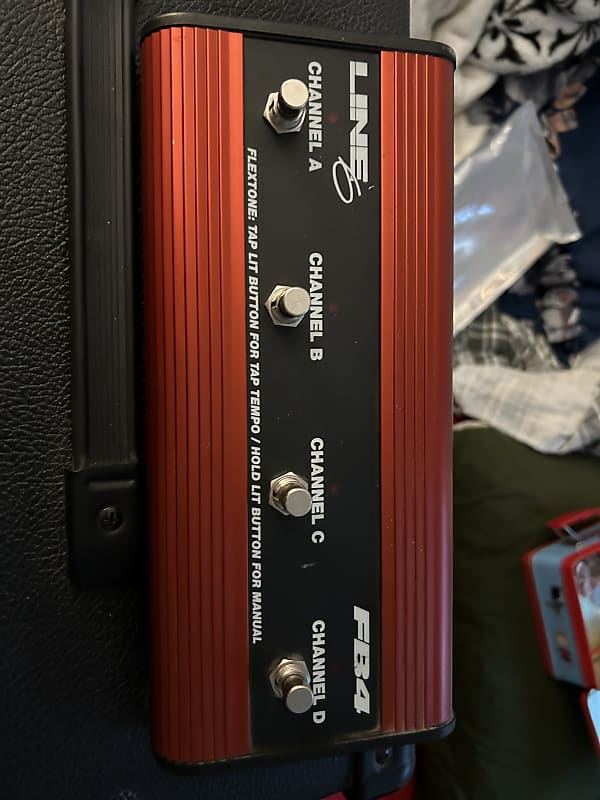Line 6 Fb4 2004 -2008 - Red and black | Reverb