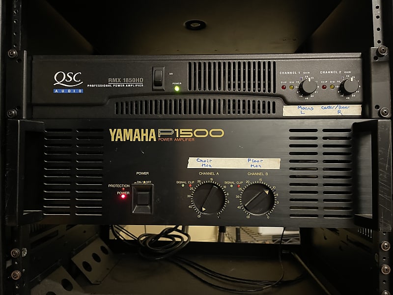 Yamaha P1500 power amp | Reverb