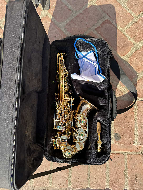 Chateau 920 Series Copper Curved Soprano Saxophone - MINT‼️ | Reverb