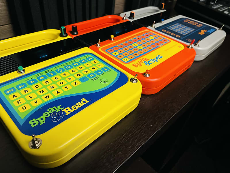 Texas Instruments Speak and Spell and Read and Math 80’s | Reverb