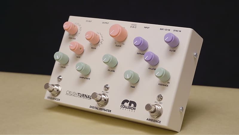 Collision Devices Crushturnal LTD 2024 - Pink, Green & Purple | Reverb