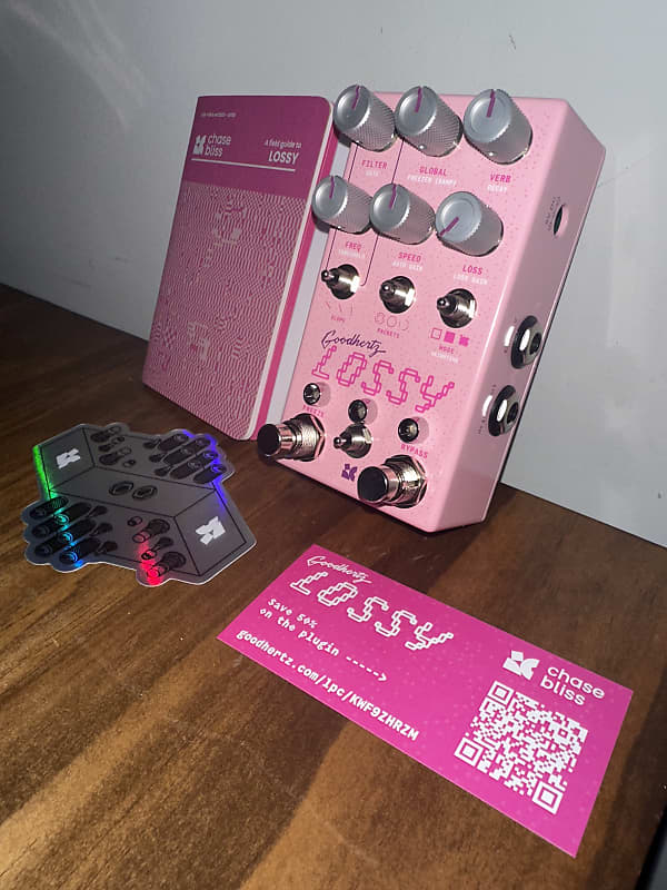 Chase Bliss Audio Lossy 2023 - Present - Pink | Reverb Chase Bliss Audio Lossy 2023 - Present - Pink | Reverb