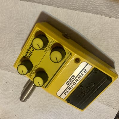 DOD Sustain 515-a 1980’s - Yellow/Black/Silver BONUS | Reverb UK