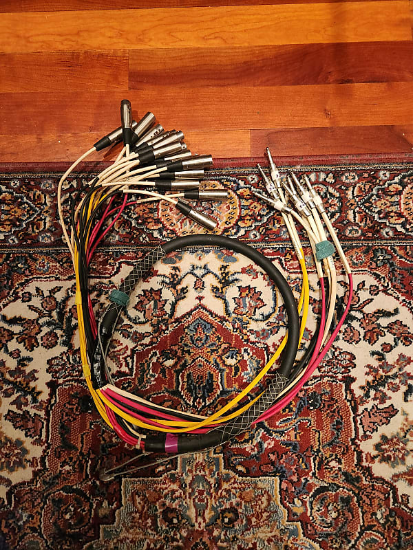 8 Channel TRS to XLR Insert Snake - 7ft | Reverb