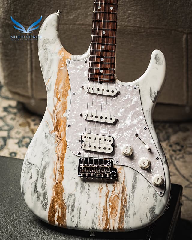 James Tyler USA Studio Elite HD-P White Shmear Semi-Gloss SSH | Reverb