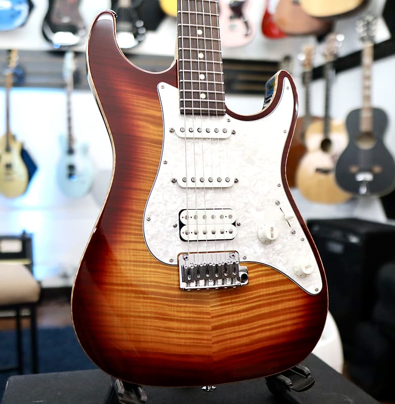 Suhr Standard Pro HSS 2016 - Aged Cherry Burst | Reverb