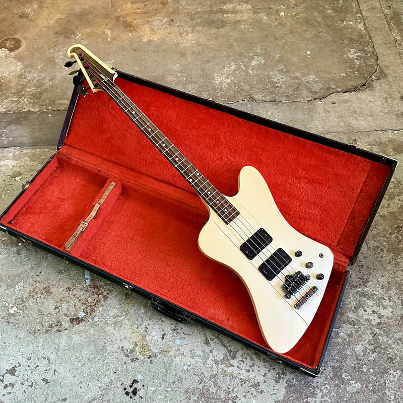 Greco Thunderbird TB Bass 1988 - Ivory pearl original vintage | Reverb
