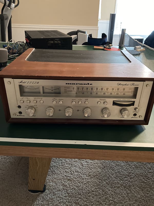 Marantz 2252 Late 1970s Wood/Silver | Reverb UK