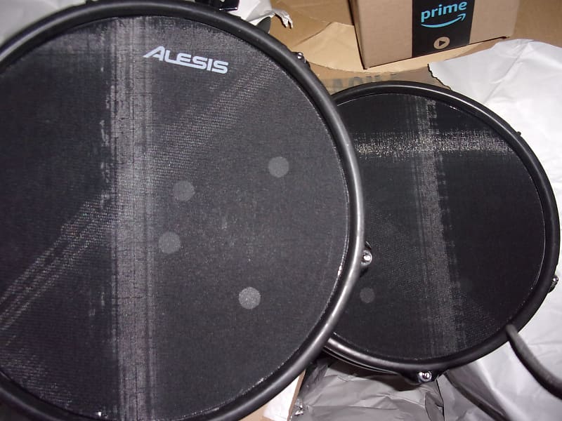 Lot of 2 Alesis 10” Mesh Drum Pad with Sensitivity Knob 1 x | Reverb