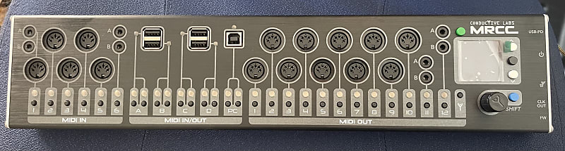 Conductive Labs MRCC MIDI Router Control Center | Reverb
