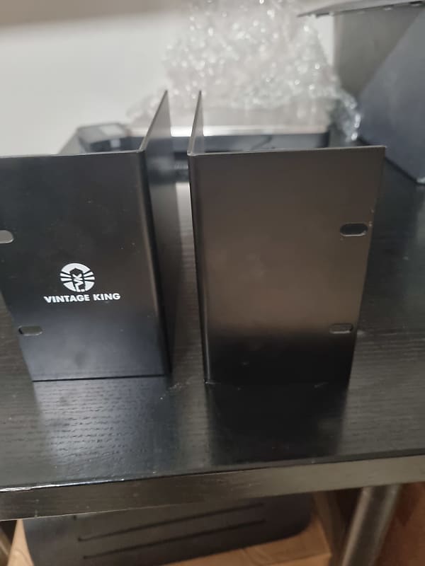 Vintage King Rack ears for api 500-6B 24 - Black | Reverb