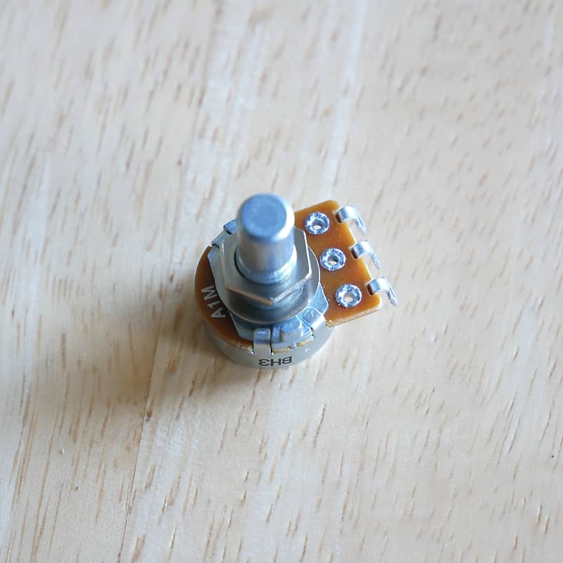 Alpha 1 Meg Mini Pot Potentiometer Solid Shaft | Reverb