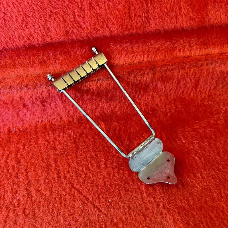 Harmony H62 Roy Smeck tailpiece 1950’s original vintage | Reverb UK