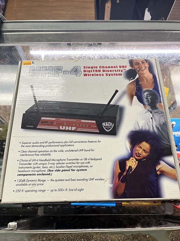 Nady UHF-4 Wireless Lavalier | Reverb