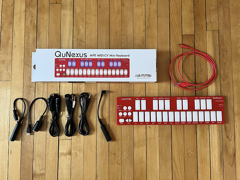 Keith McMillen Instruments QuNexus - Red w/ CV Cable Kit | Reverb