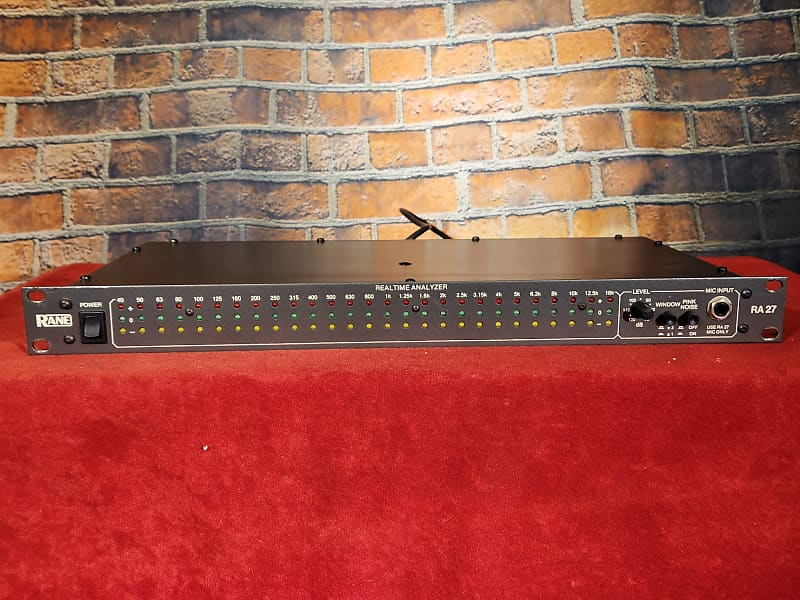 Rane RA27 Realtime Analyzer | Reverb