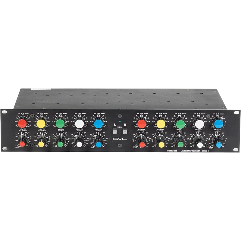 GML 8200 Dual-Channel 5-Band Parametric Equalizer | Reverb