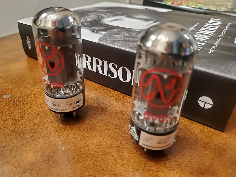 J J 6V6S Tubes Matched Apex Pair | Reverb
