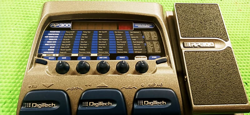 DigiTech Rp300 2001 Silver | Reverb