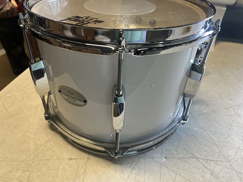 Pearl junior 10 x 7 marching snare, wh | Reverb
